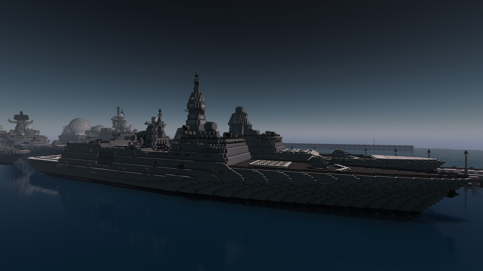 PLAN Future Frigate Type 057-054B,C,D Minecraft Map