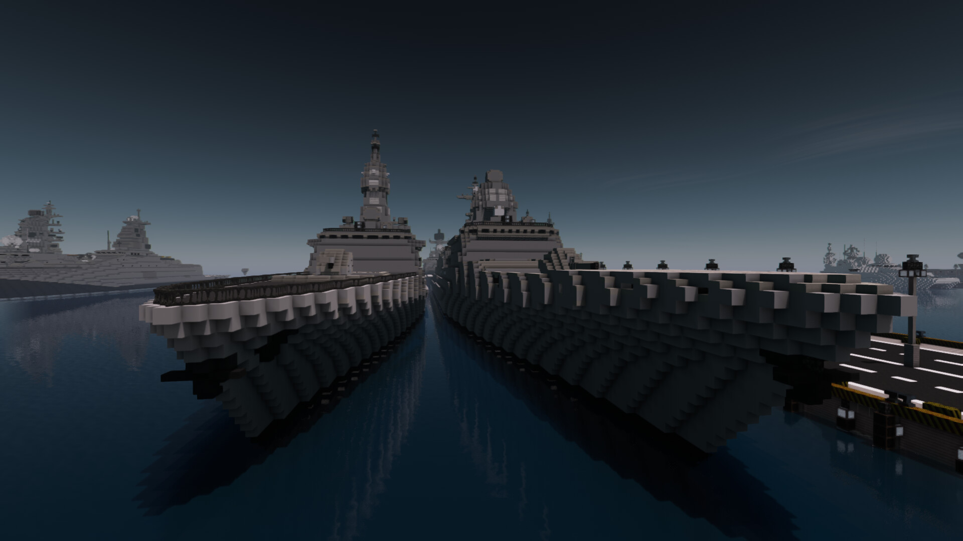 PLAN Future Frigate Type 057-054B,C,D Minecraft Map