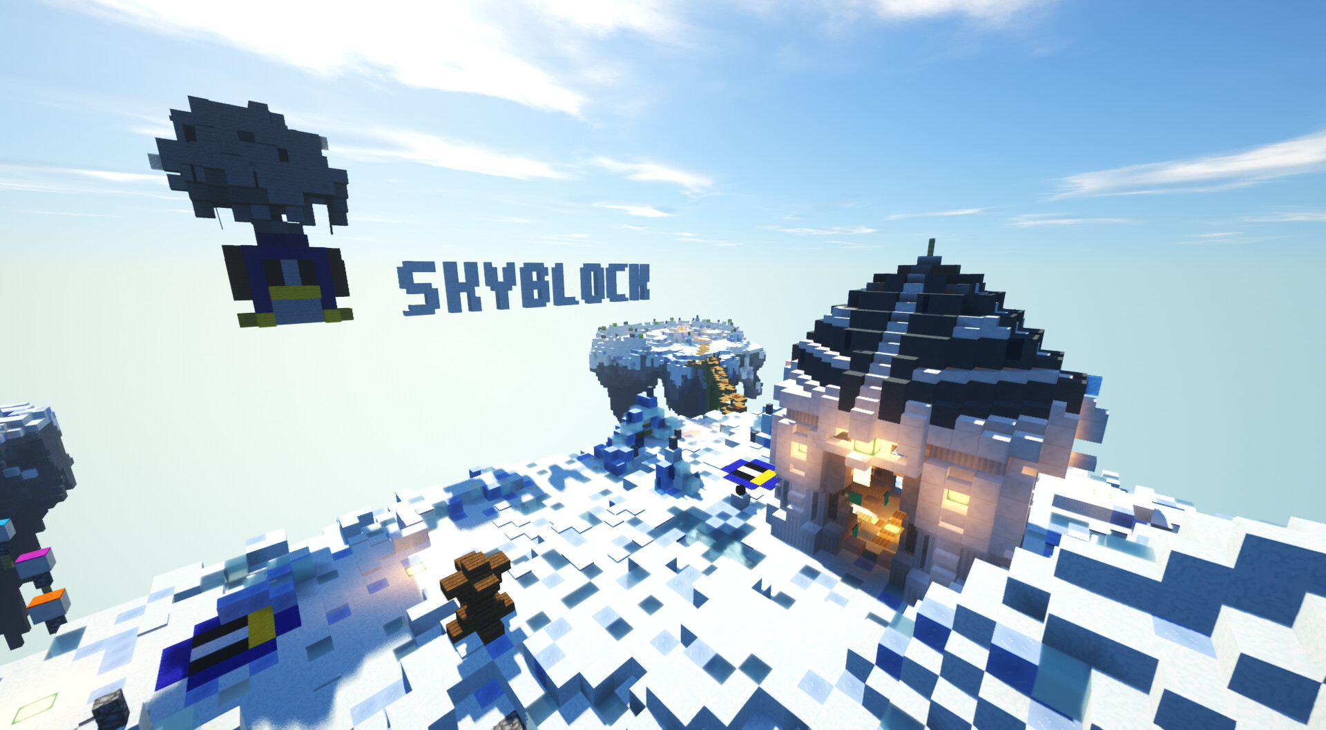 Spawn Skyblock Swagouin Minecraft Map