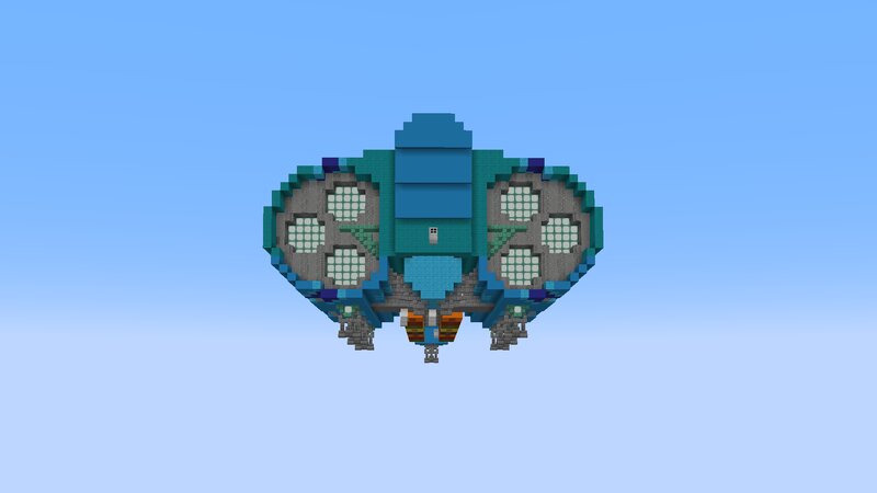 Star Cargo Ship "Galaxy Blue" (redo) Minecraft Map