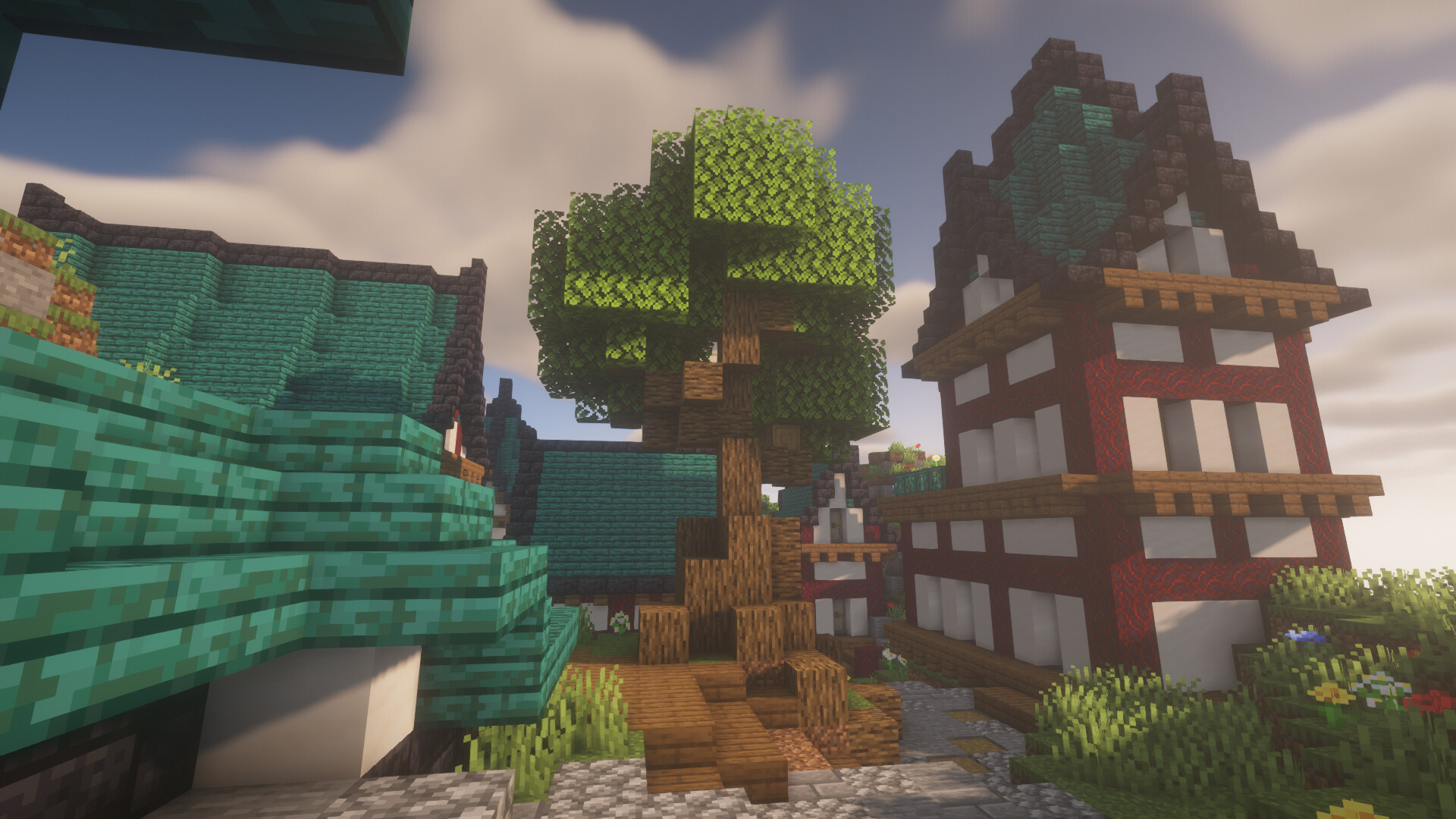 Japanese village (Finished 100%) Minecraft Map