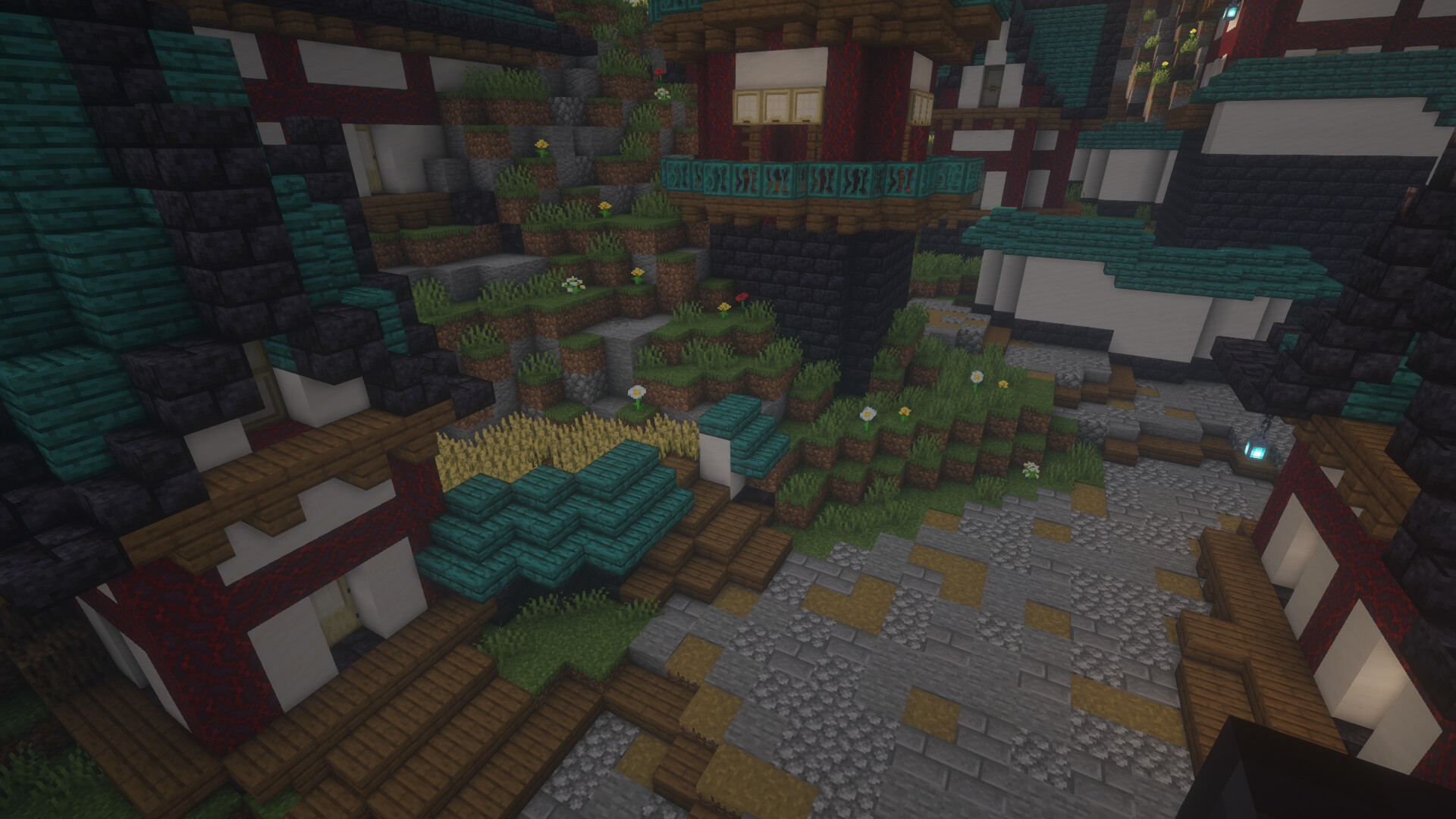 Japanese village (Finished 100%) Minecraft Map