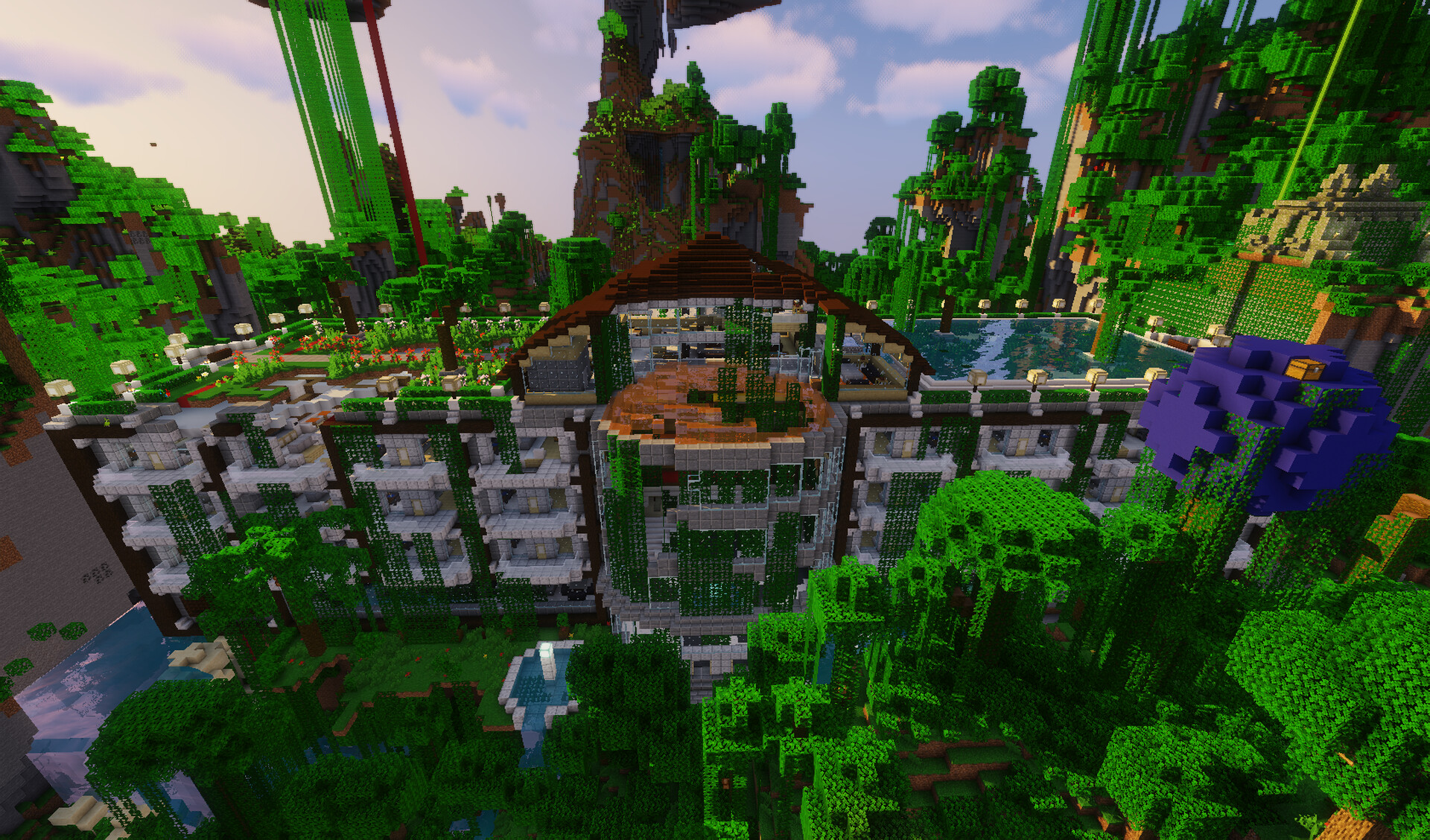 Post Apocalyptic Jungle Hunt Minecraft Map