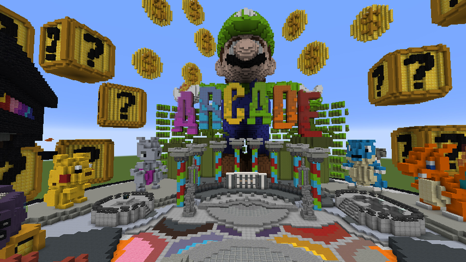 Arcade Spawn 1.12 - 1.19 Free Download Minecraft Map