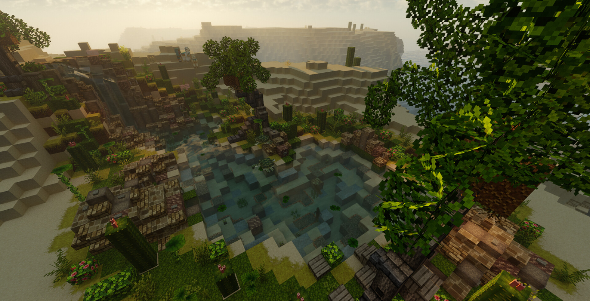 My minecraft oasis build :D Minecraft Map