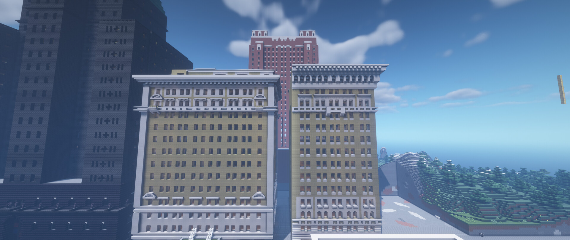 The Schroeder Hotel/Hilton Milwaukee center Minecraft Map
