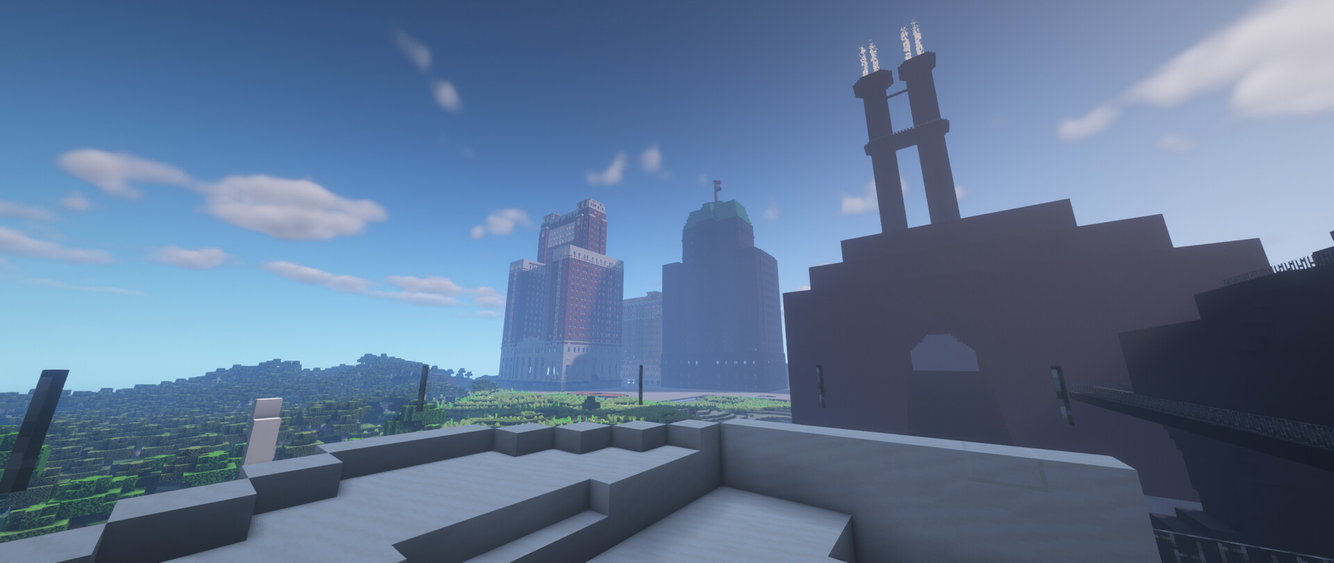 The Schroeder Hotel/Hilton Milwaukee center Minecraft Map