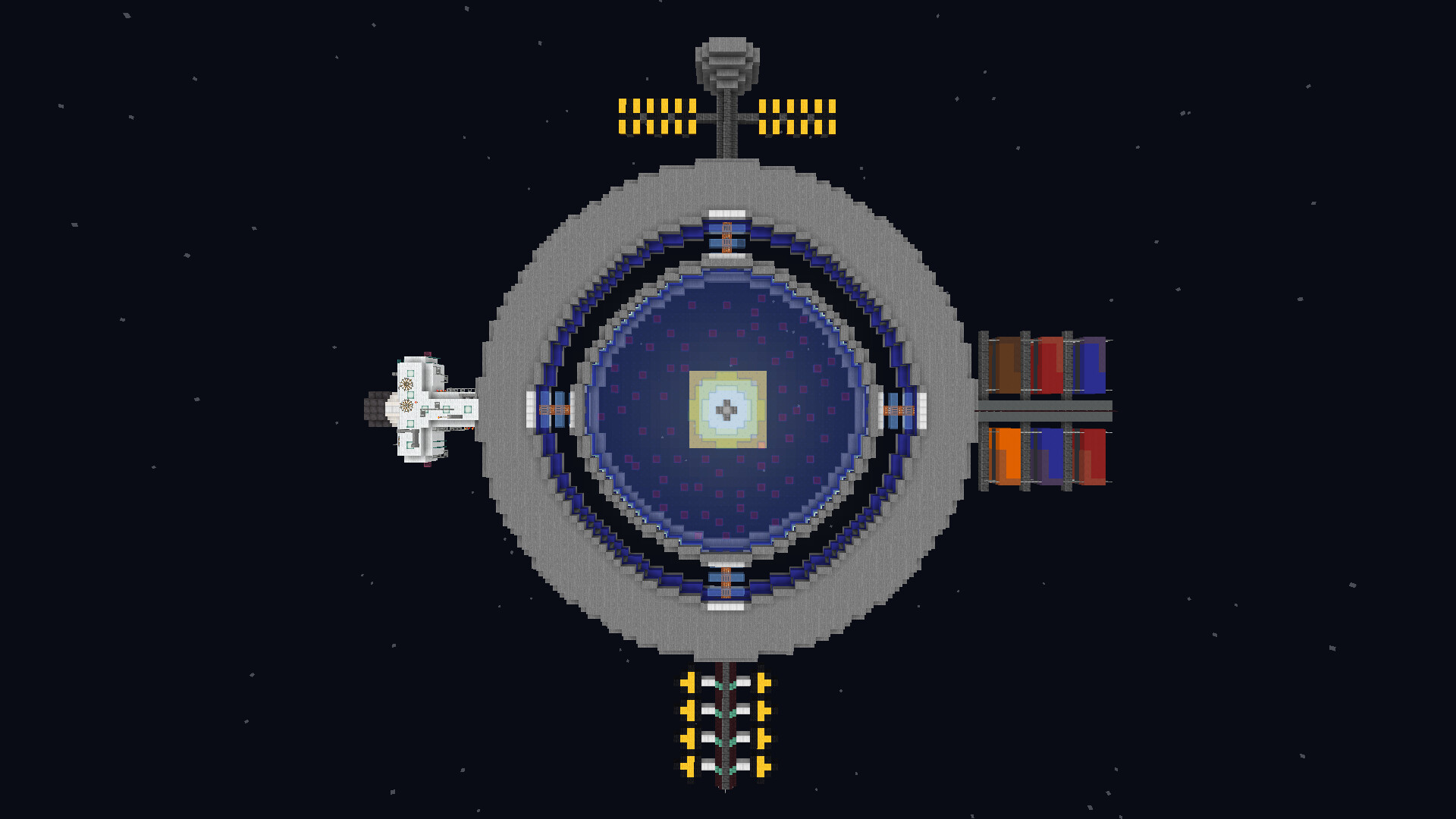 Space Portal / Gateway Station Minecraft Map