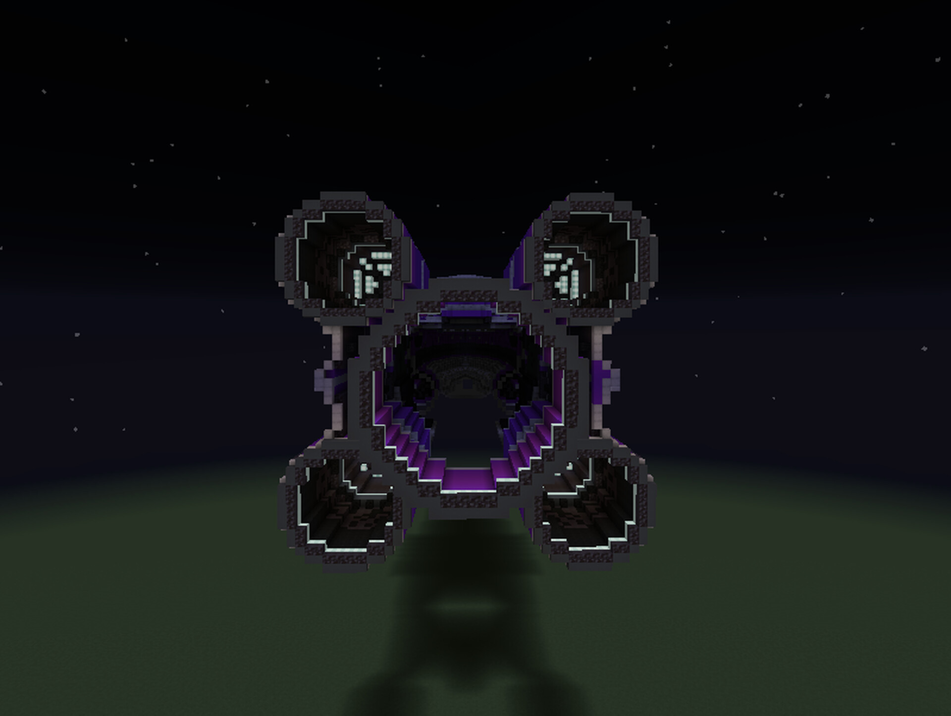 Futuristic Spaceship Minecraft Map