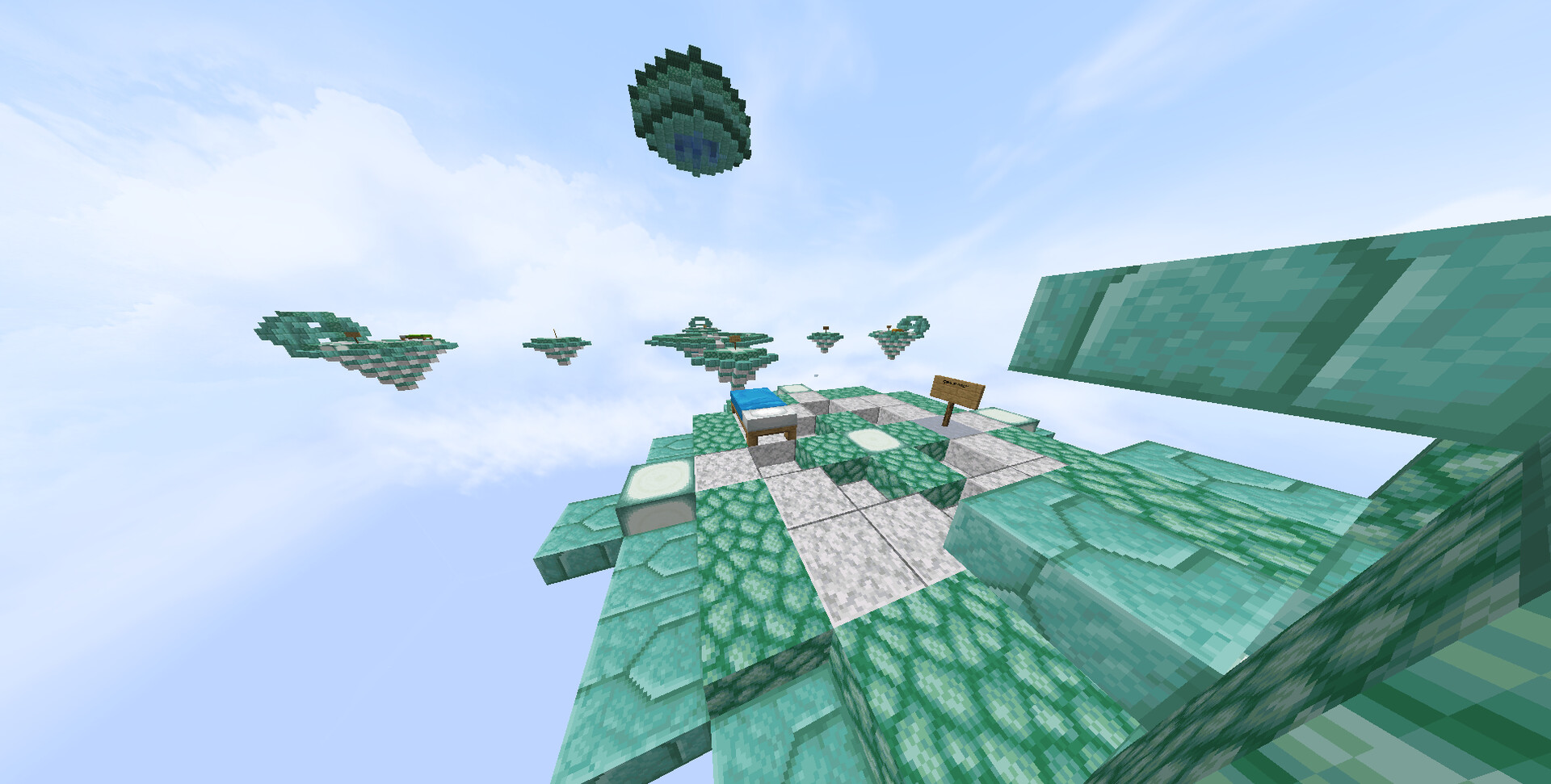 bedwars map ocean edition schematic Minecraft Map