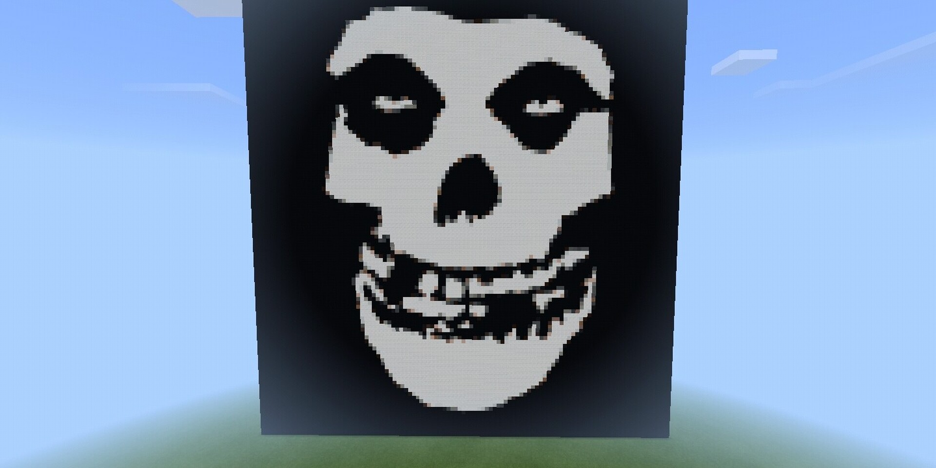 Misfits Skull Logo Minecraft Map