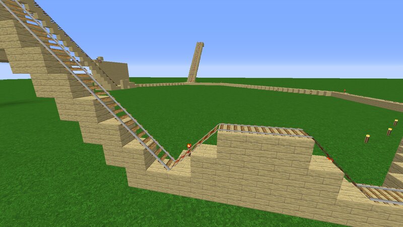 RollerCoaster Minecraft Map