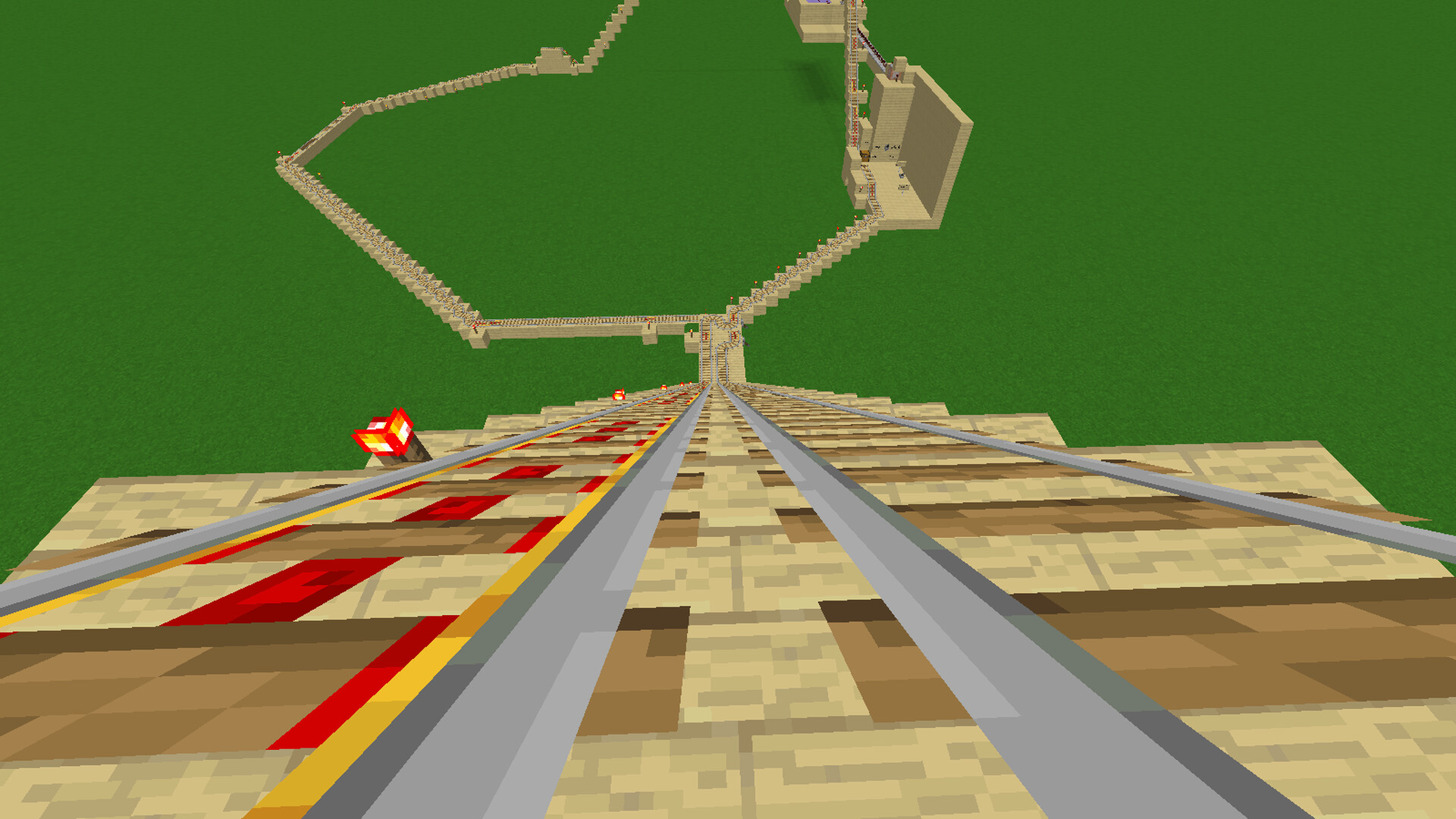 RollerCoaster Minecraft Map
