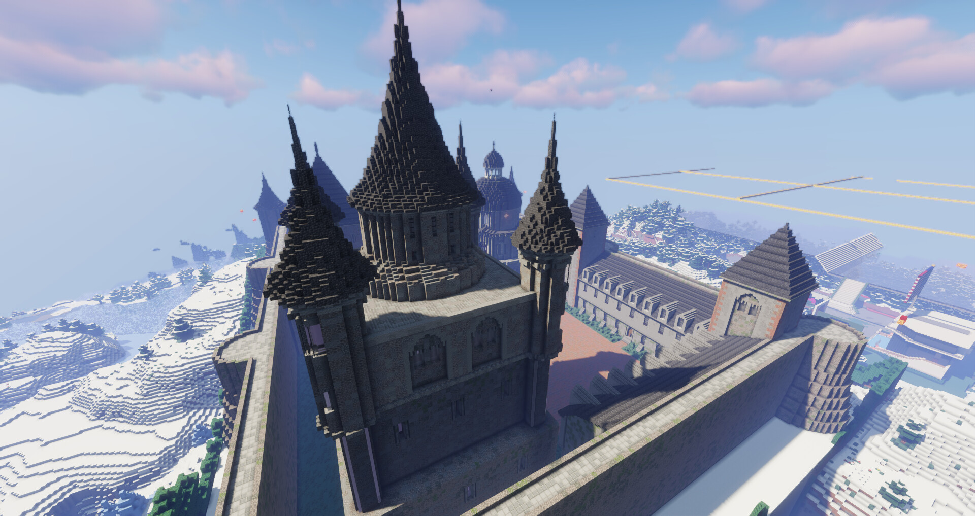 Medieval Castle Fortress Minecraft Map