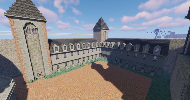 Medieval Castle Fortress Minecraft Map