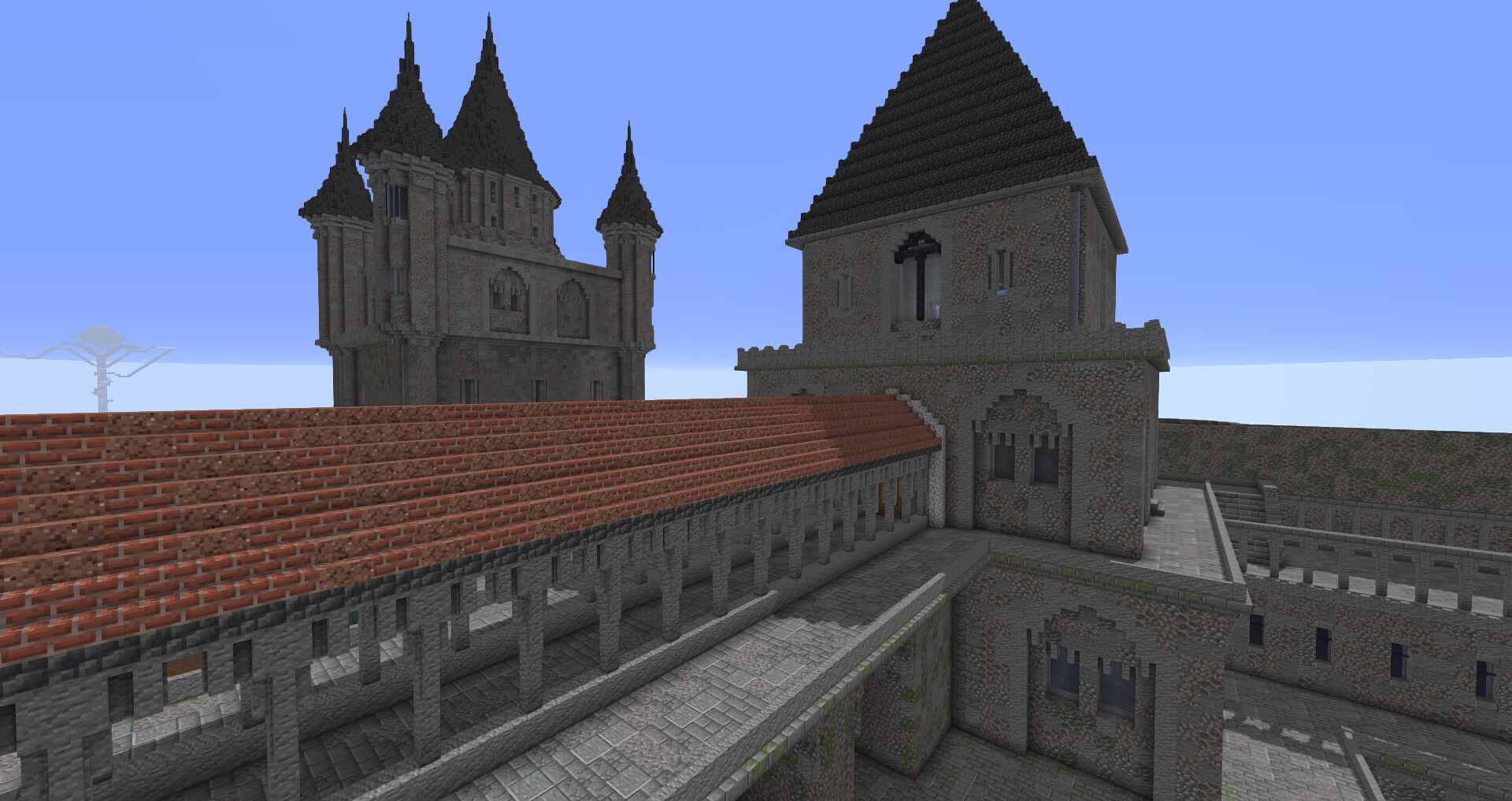 Medieval Castle Fortress Minecraft Map