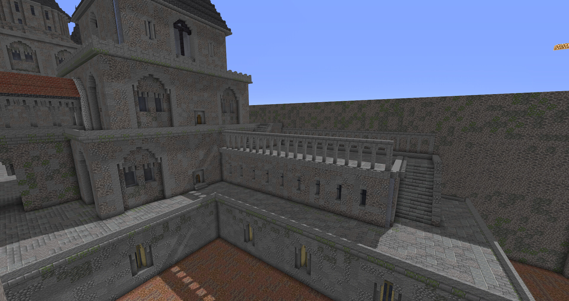 Medieval Castle Fortress Minecraft Map