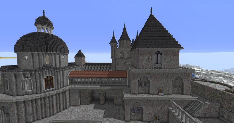 Medieval Castle Fortress Minecraft Map
