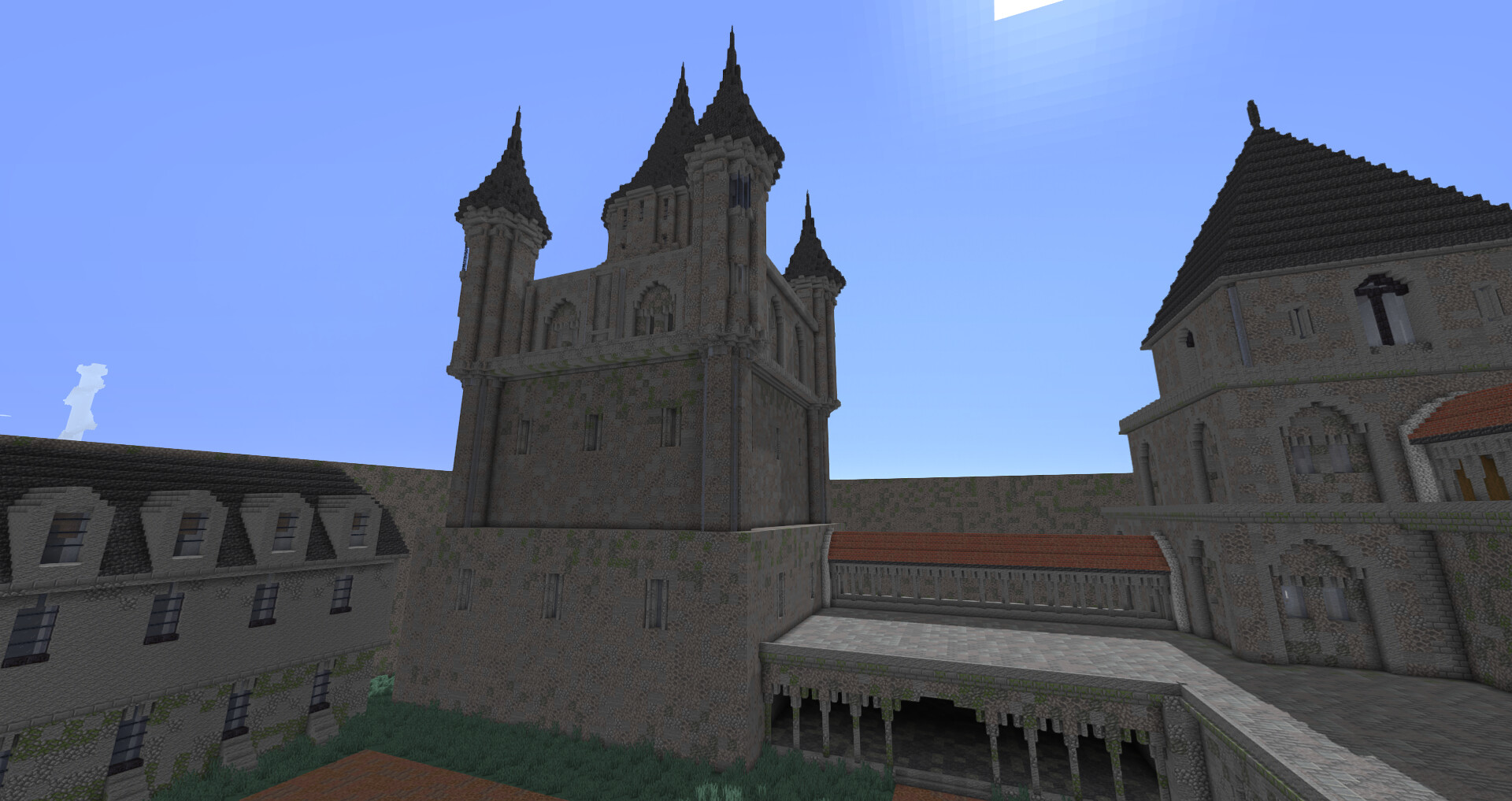 Medieval Castle Fortress Minecraft Map