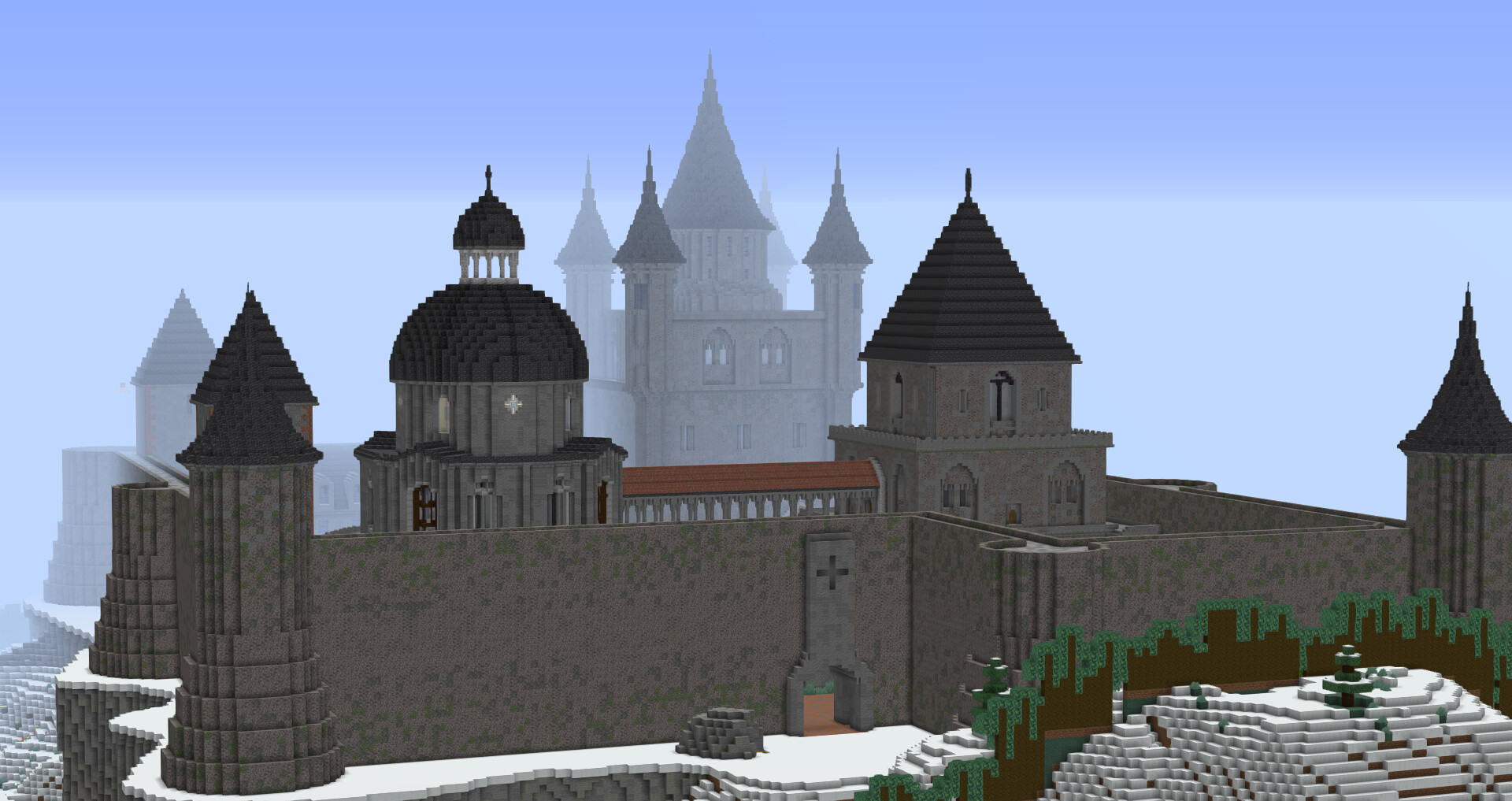 Medieval Castle Fortress Minecraft Map