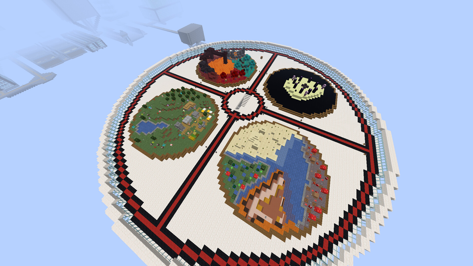 500 Hour Skyblock Minecraft Map