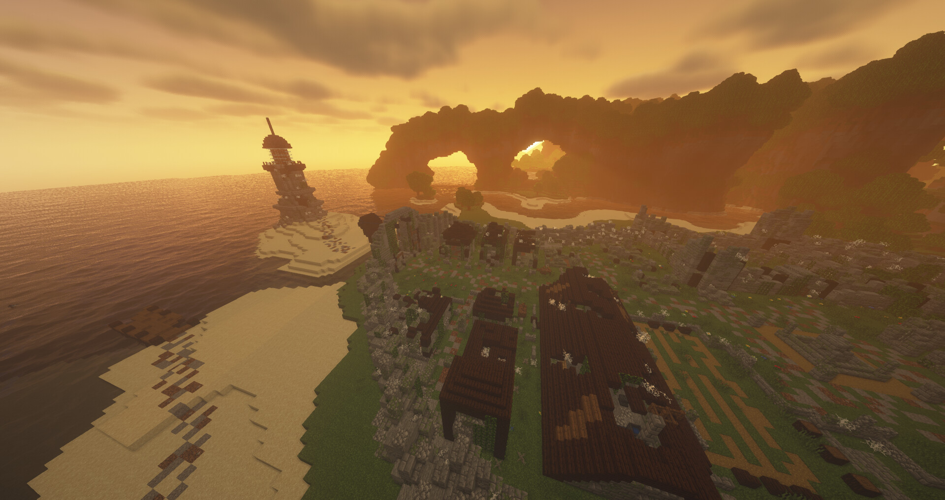 Ruined Abandoned City Minecraft Map