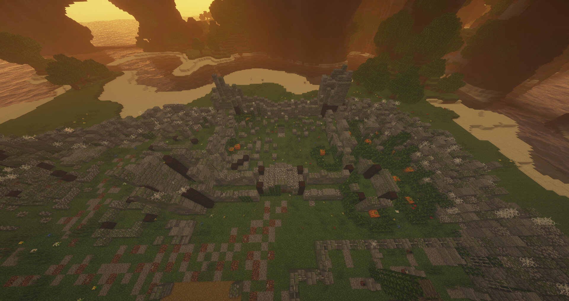 Ruined Abandoned City Minecraft Map