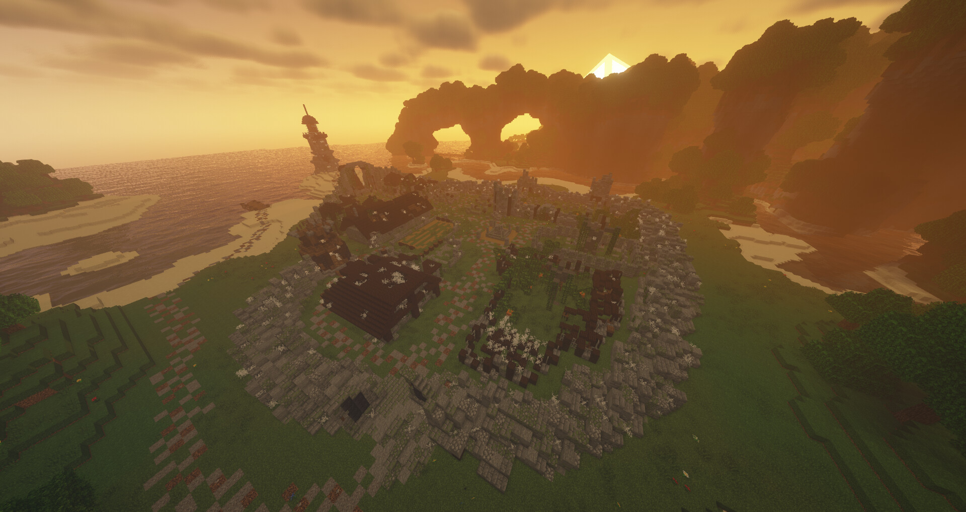 Ruined Abandoned City Minecraft Map