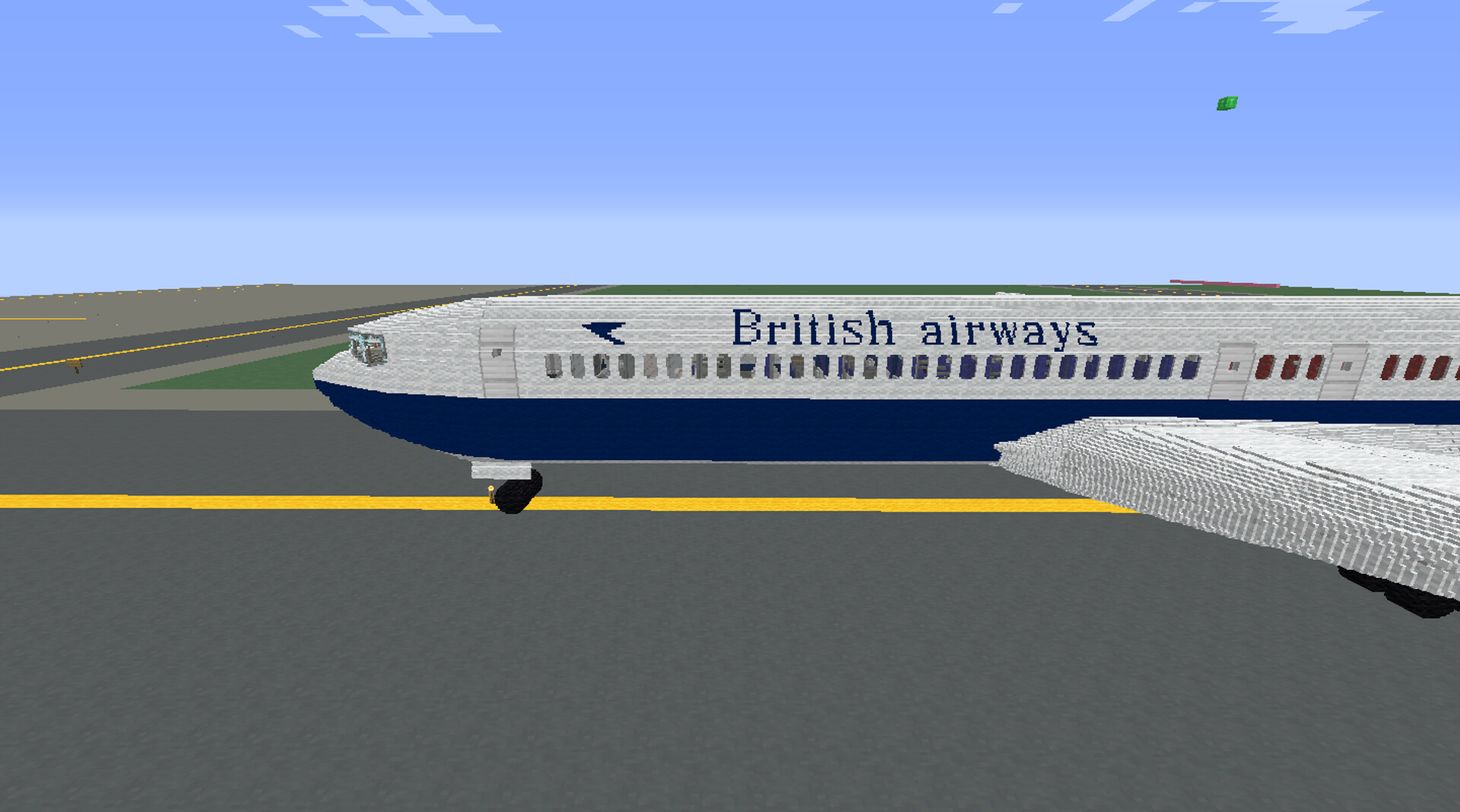 Boeing 707 (little tiles) Minecraft Map