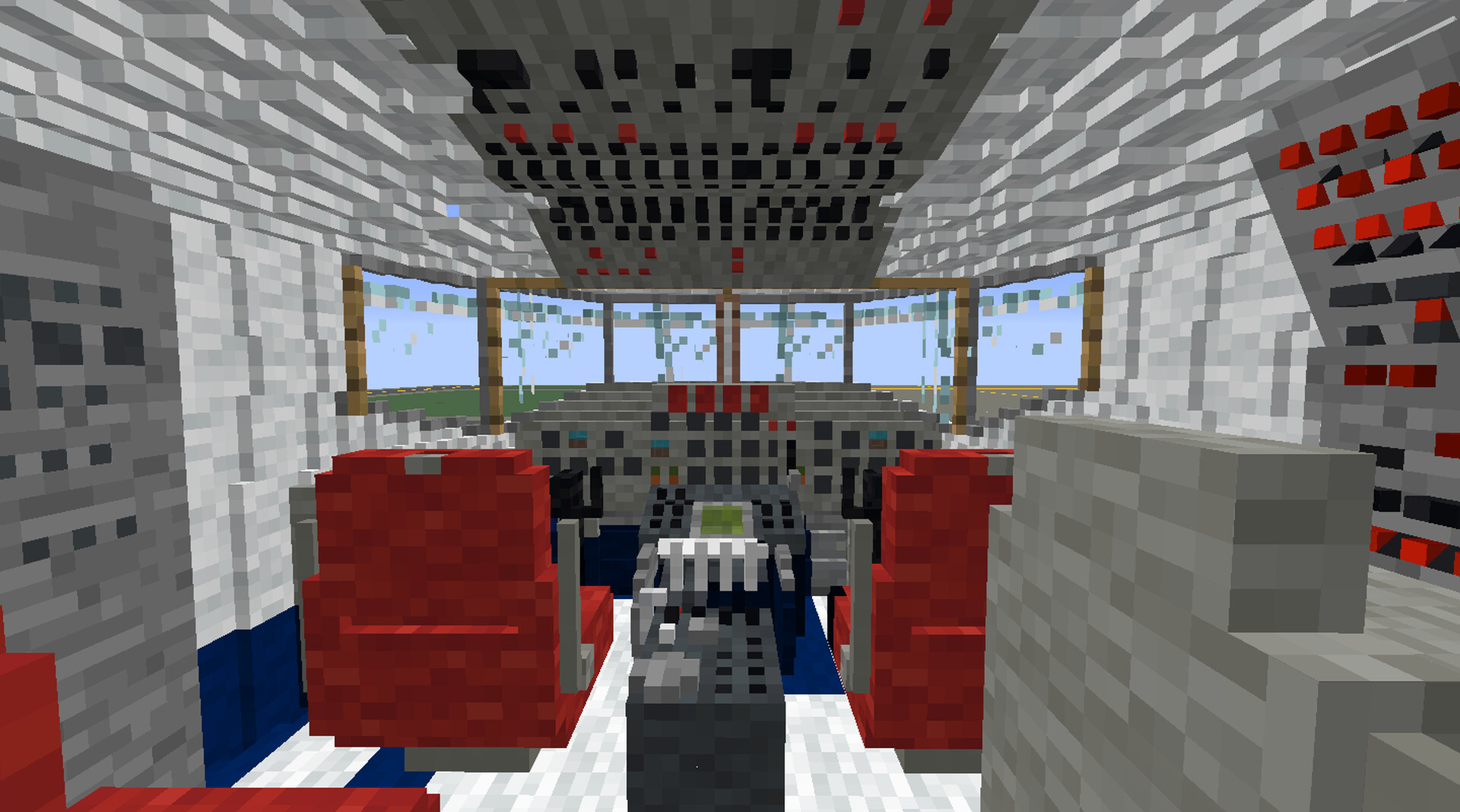 Boeing 707 (little tiles) Minecraft Map