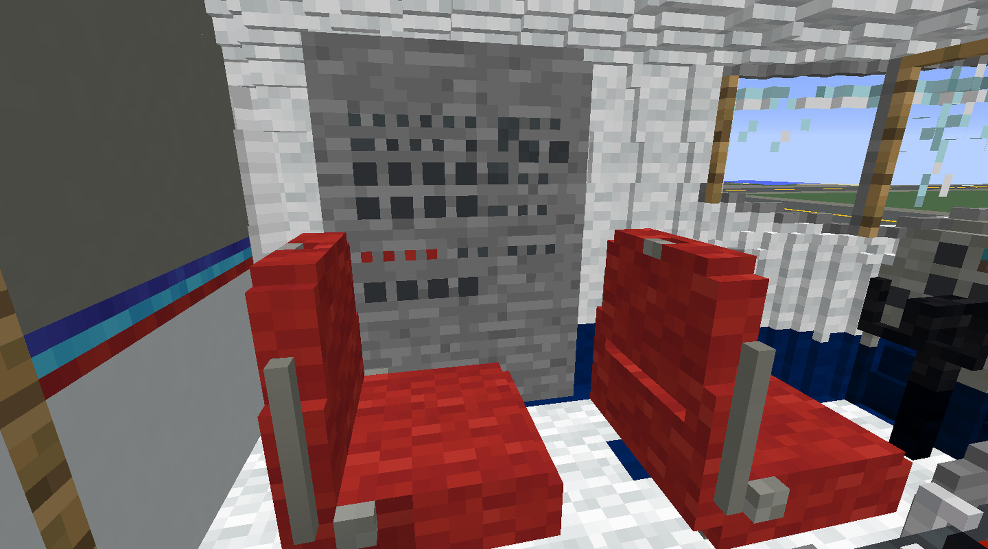 Boeing 707 (little tiles) Minecraft Map