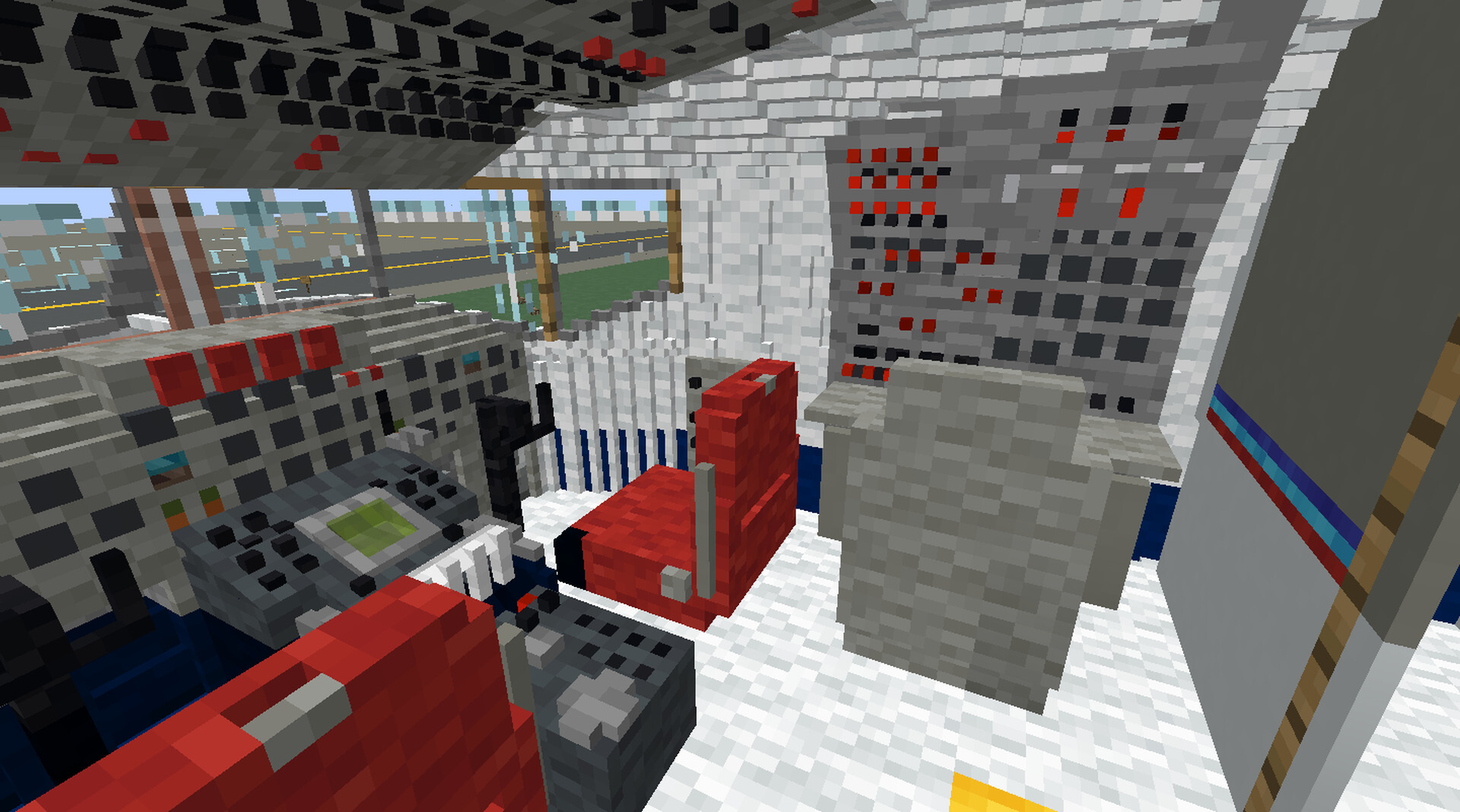 Boeing 707 (little tiles) Minecraft Map