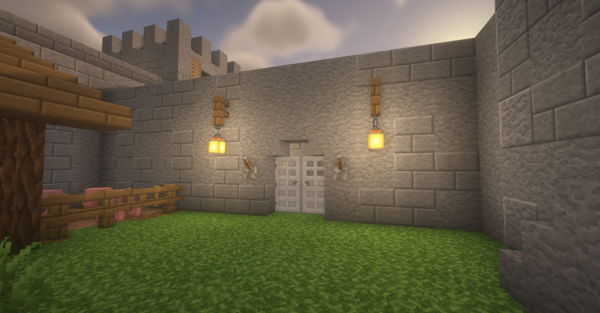 Villager Size Compact Castle Minecraft Map