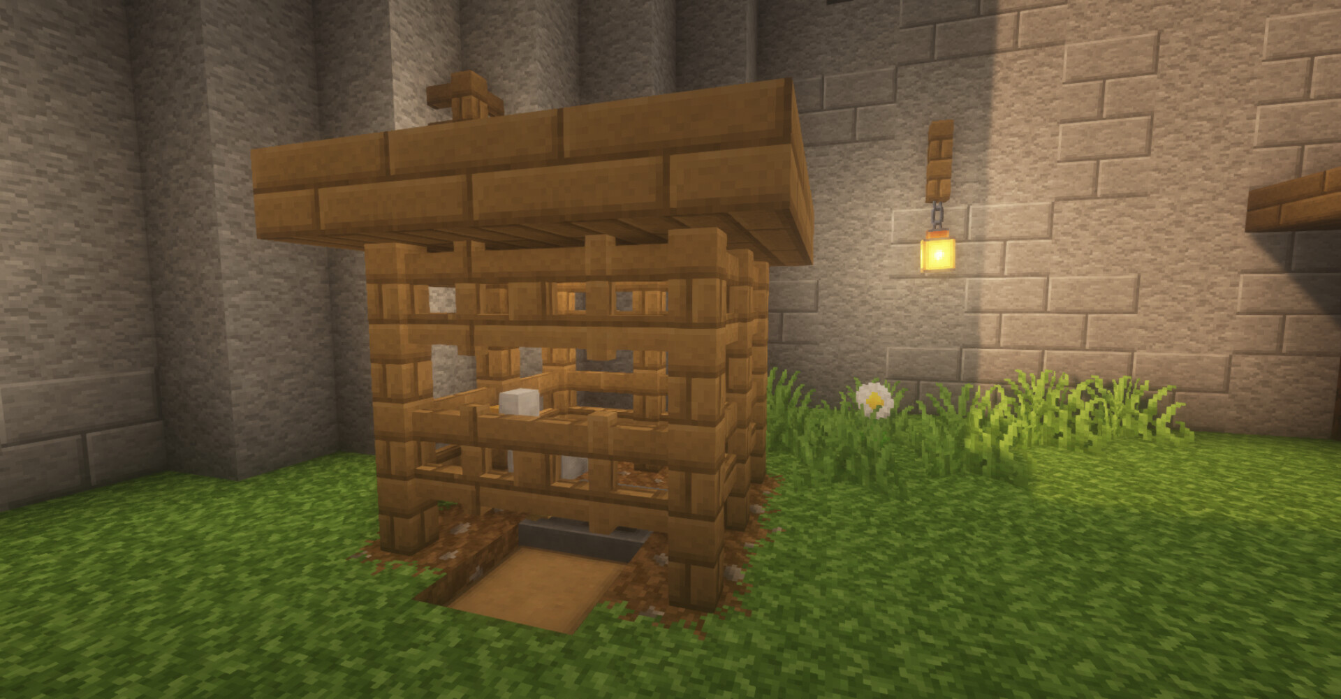 Villager Size Compact Castle Minecraft Map