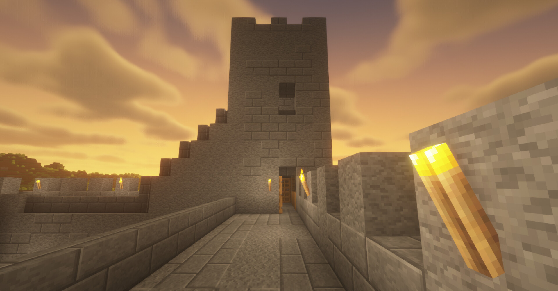 Villager Size Compact Castle Minecraft Map