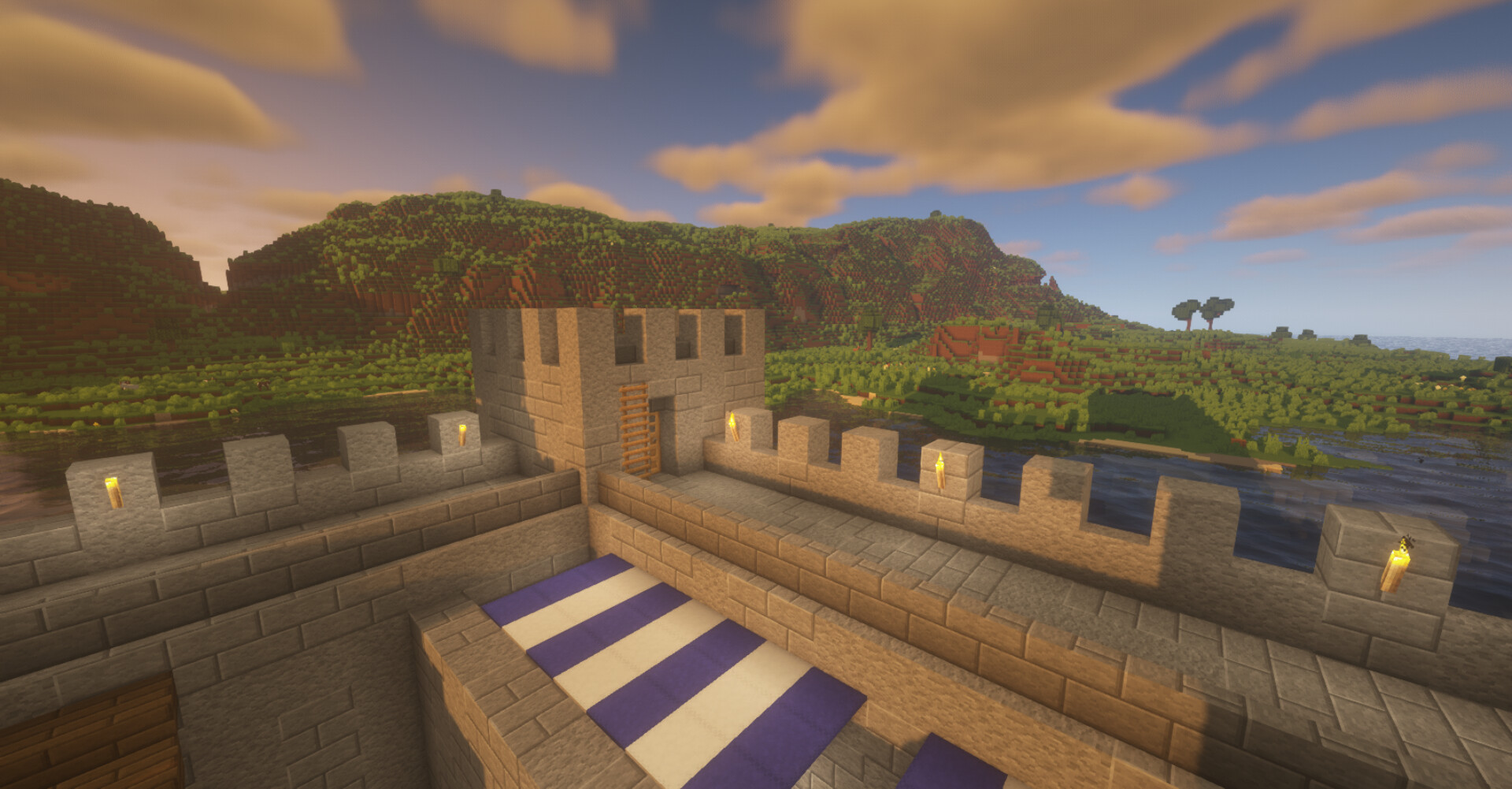 Villager Size Compact Castle Minecraft Map