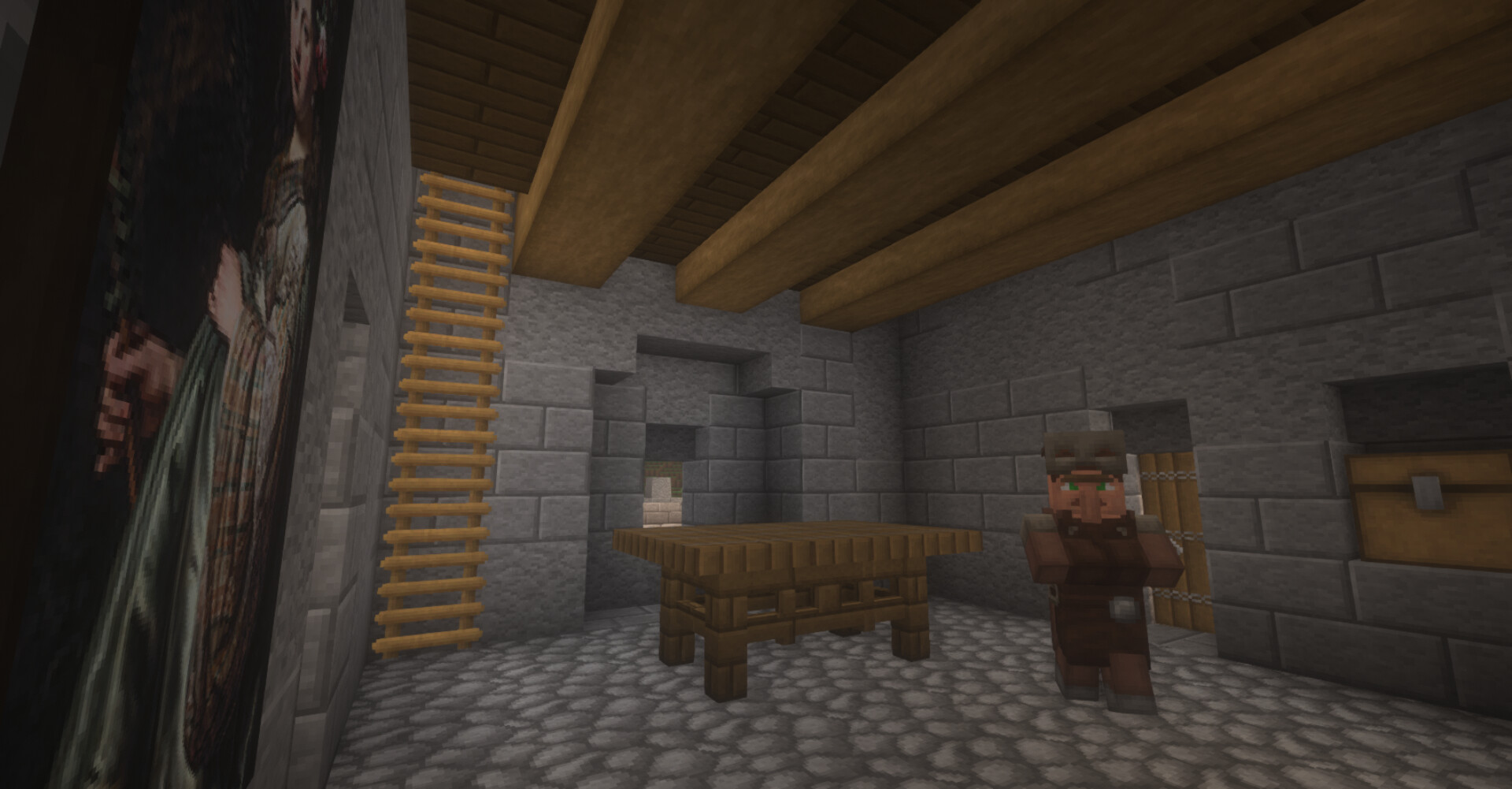 Villager Size Compact Castle Minecraft Map