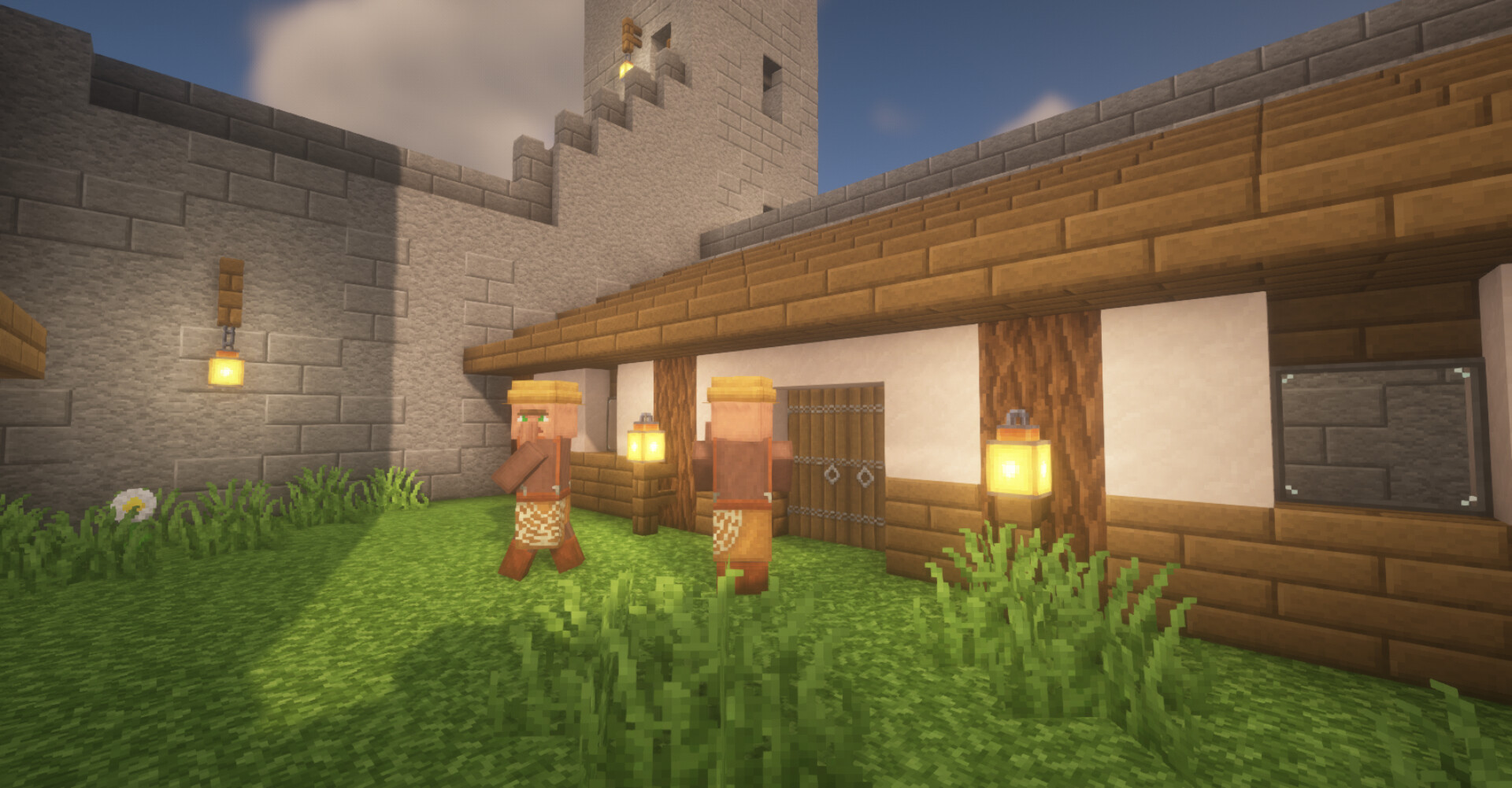 Villager Size Compact Castle Minecraft Map