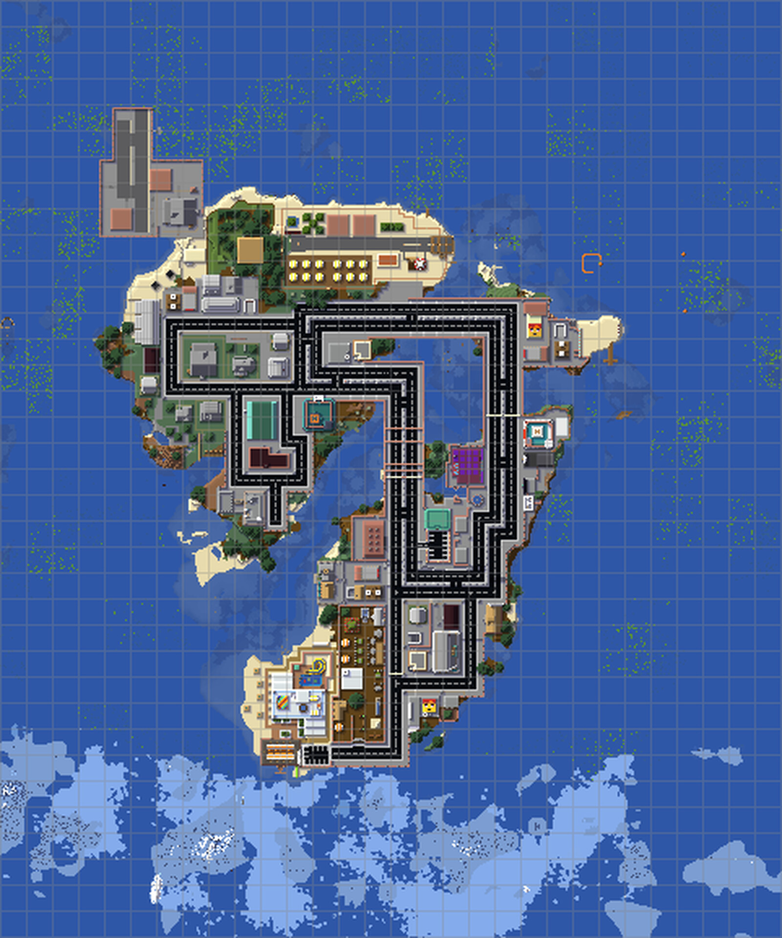 Creative Land, Creatlandia Minecraft Map