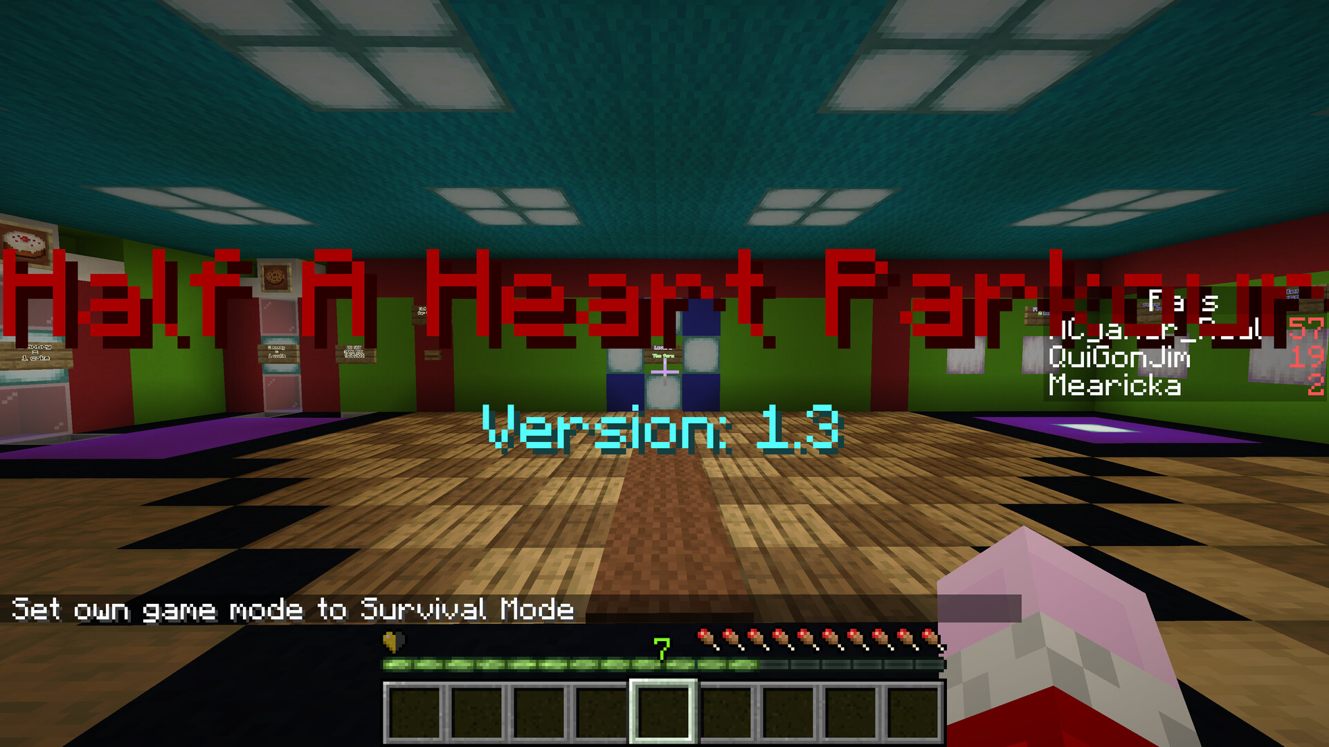 Half A Heart Parkour [1.19] Minecraft Map