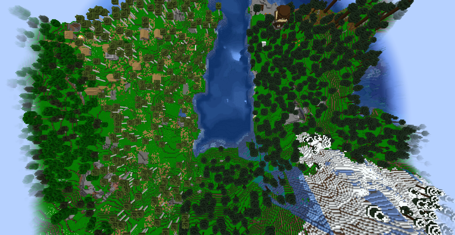 Good biome Minecraft Map