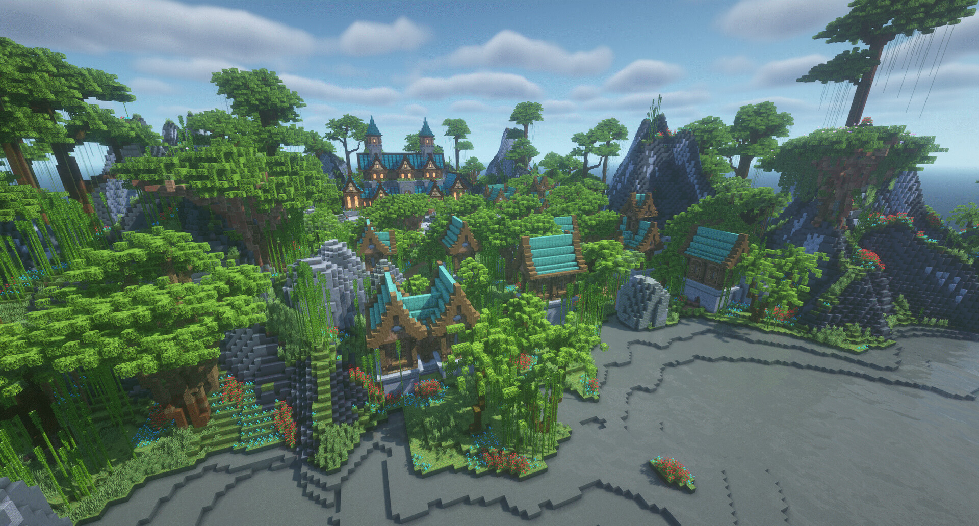 Mirstone - Skyblock Lobby (Download) Minecraft Map