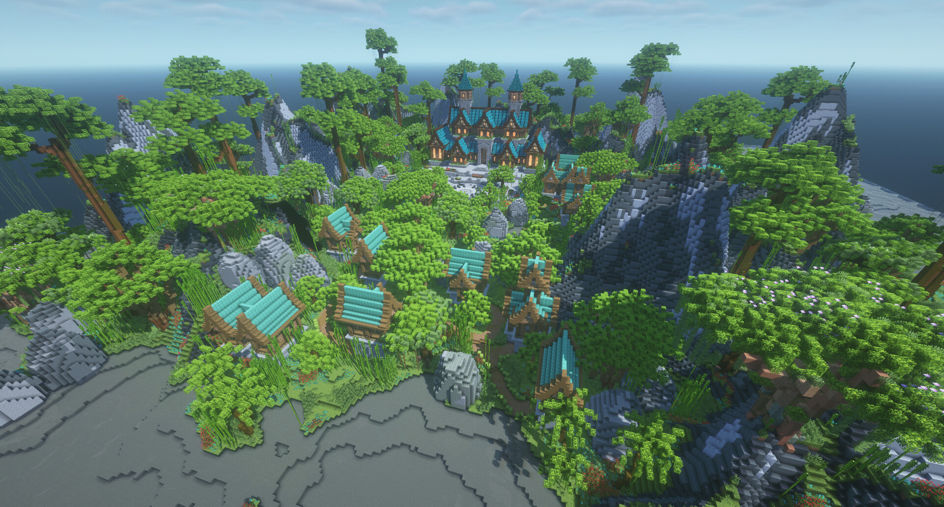 Mirstone - Skyblock Lobby (Download) Minecraft Map