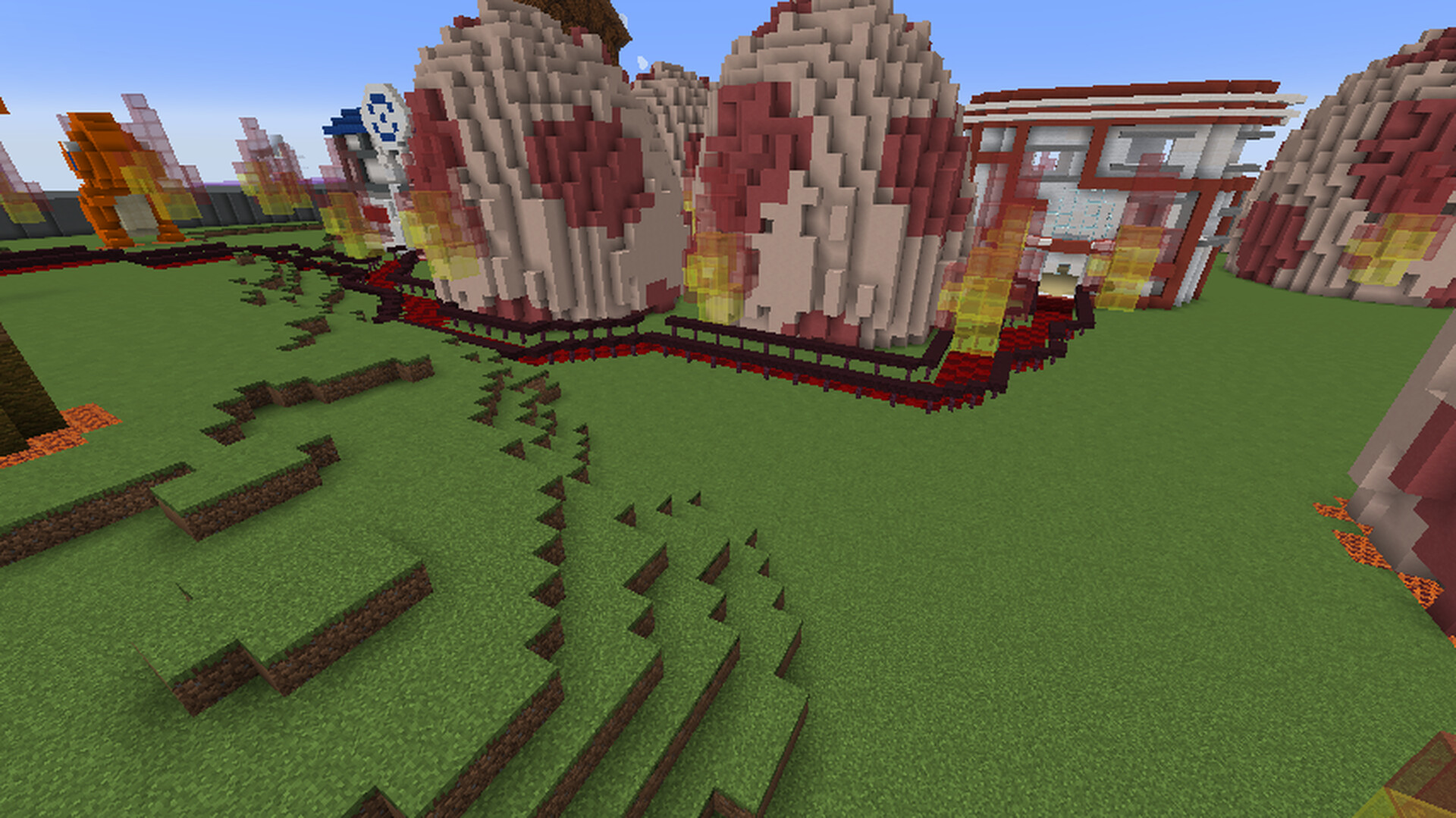 Pixelmon/pokemon Fire Gym Spawn 1.16 - 1.19 Free Download Minecraft Map