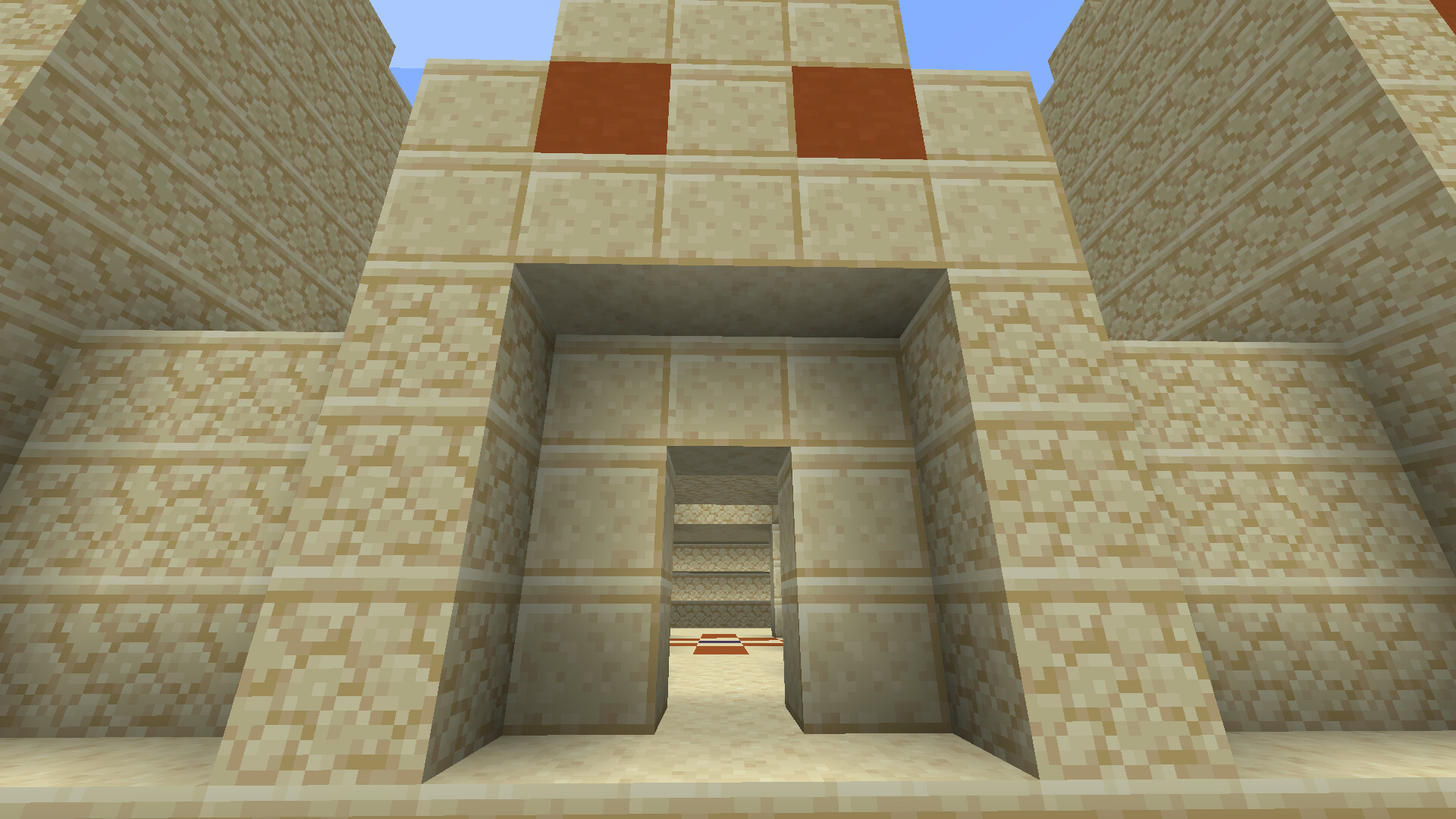 Desert temple Minecraft Map
