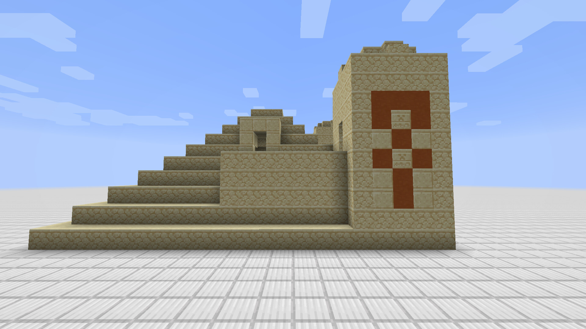 Desert temple Minecraft Map