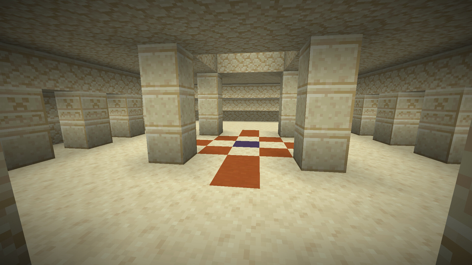 Desert temple Minecraft Map