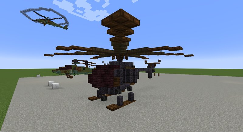 MH-6 Little Bird Minecraft Map