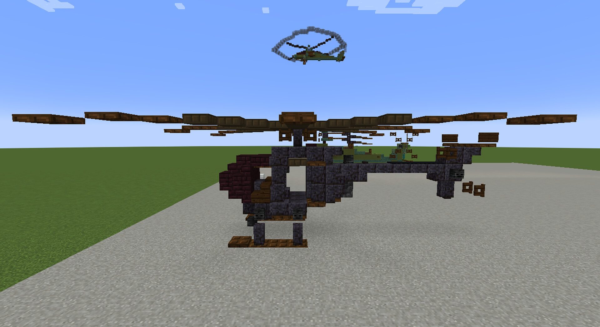 MH-6 Little Bird Minecraft Map