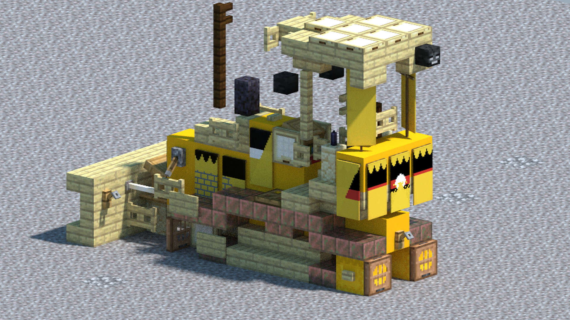 Caterpillar, D3G XL, Dozer [With Download] Minecraft Map